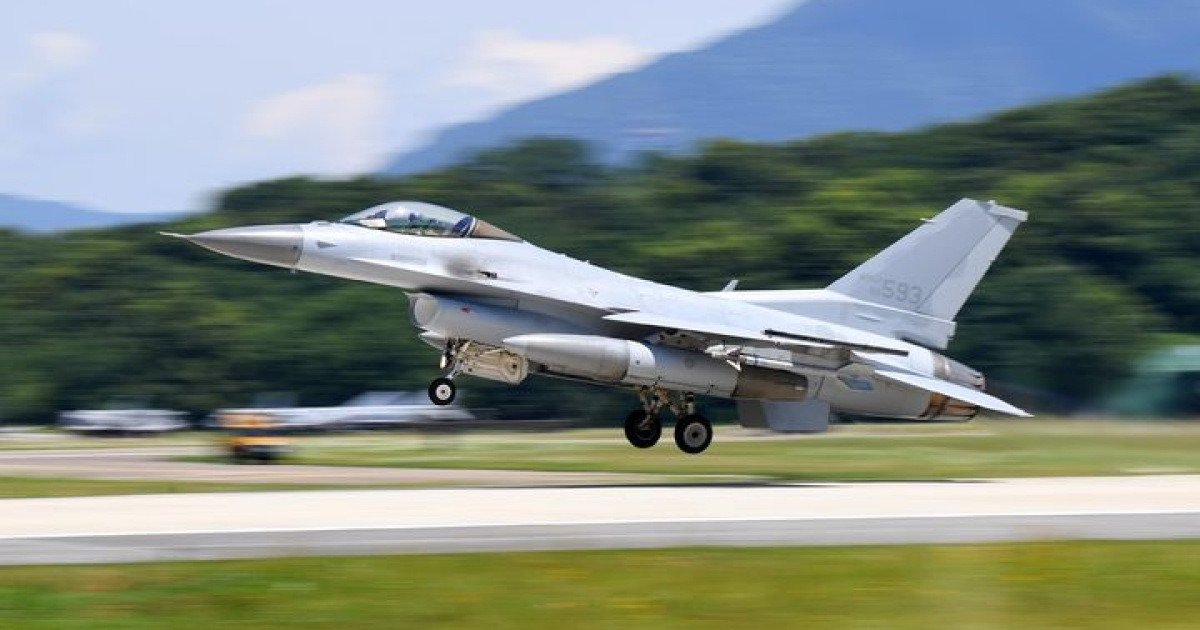 주한 미7공군, F-16 31대 배치…1년간 슈퍼 비행대대 시험