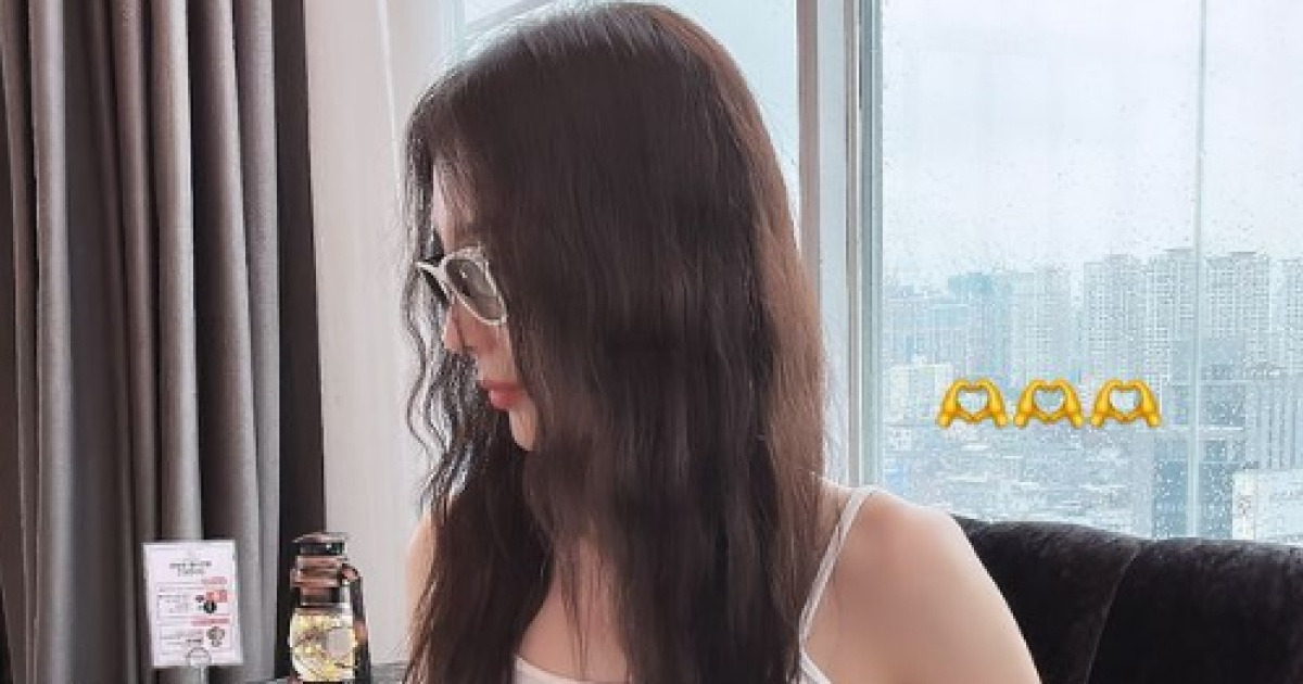 '태국재벌♥' 신주아, 41kg 뼈마름은 핏부터 다르네…팔뚝 부러질 듯 [MD★스타]