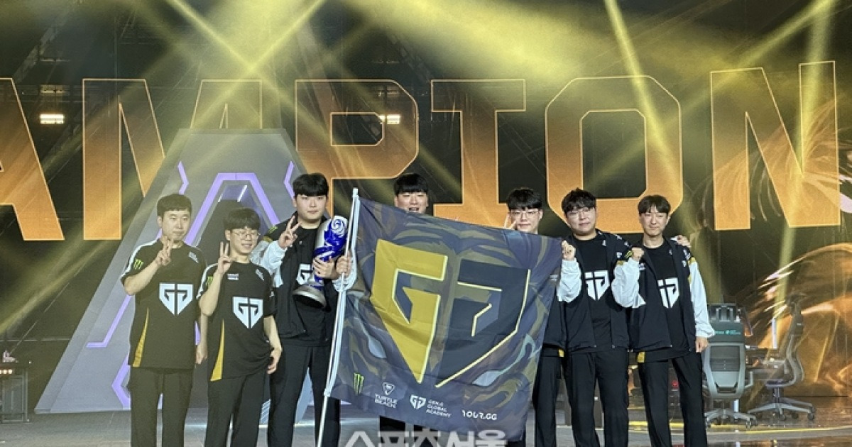 LCK 이어 VCT도 ‘1황’ 젠지, DRX 꺾고 韓 최초 VCT 퍼시픽 시즌 파이널 ‘우승’ [SS송파in]