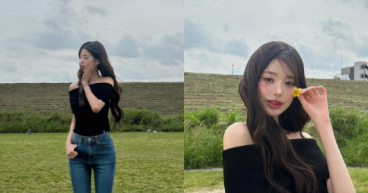 '173cm' 장원영, 다리길이 또 줄였을까…봐도봐도 쇼킹한 비율