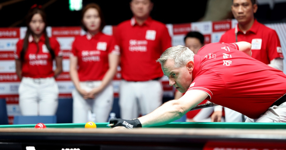 SK렌터카, NH농협카드 꺾고 단독 1위…크라운해태는 시즌 첫 승[PBA 팀리그]