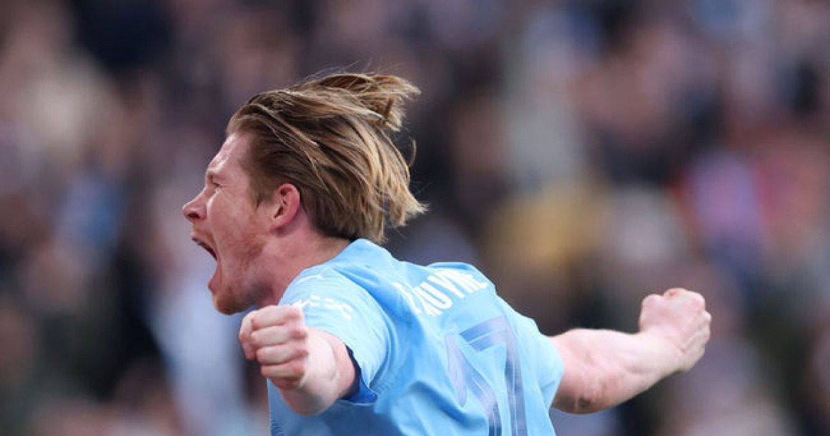 'KDB PL 통치 기간 늘어난다' 더 브라위너, 사우디 이적 불발..."맨시티에 잔류할 것" '1티어' 기자의 확신