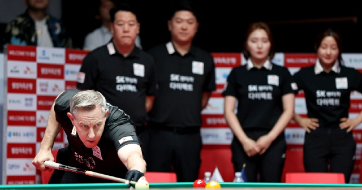 SK렌터카, PBA 팀리그 1라운드 종료 하루 남기고 자력우승…'12승 3패' 에디 레펀스 MVP