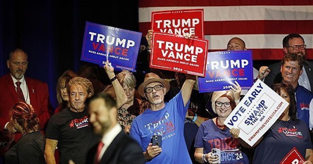 USA PARTIES J. D. VANCE RALLY