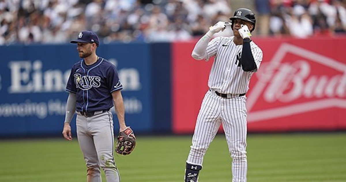 Rays Yankees Baseball