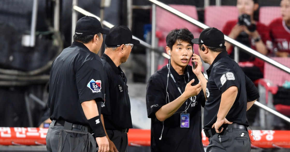 ABS가 만든 ‘혼돈의 11분’…S 판정→다시 볼→흔들린 쿠에바스 교체→SSG 만루 무득점 [SS수원in]