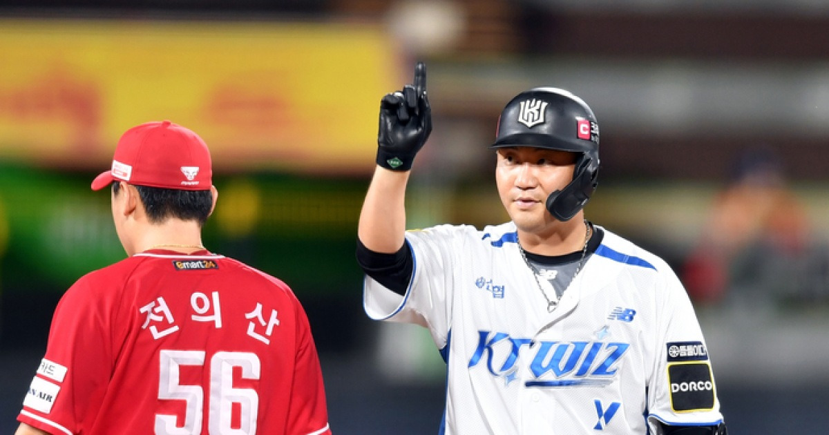 ‘ABS 혼란 극복→7회 4득점’ KT, SSG에 5-3 역전승…시즌 첫 ‘5위’ [SS수원in]