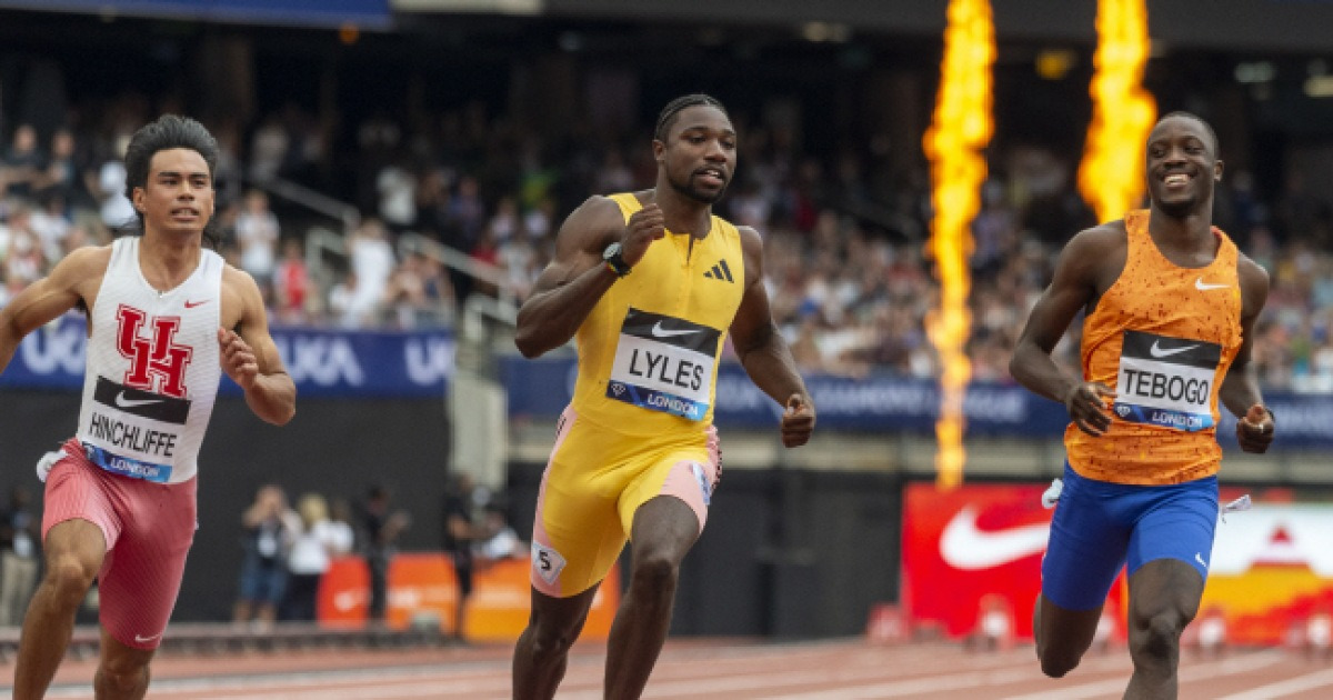 금메달 恨 풀까… 육상 라일스, 100·200m 2관왕 도전[2024 파리올림픽]