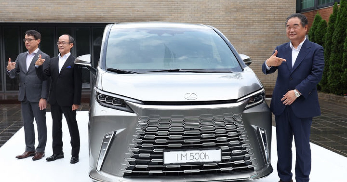 렉서스 플래그십 MPV 'THE ALL-NEW LM 500h' 출시