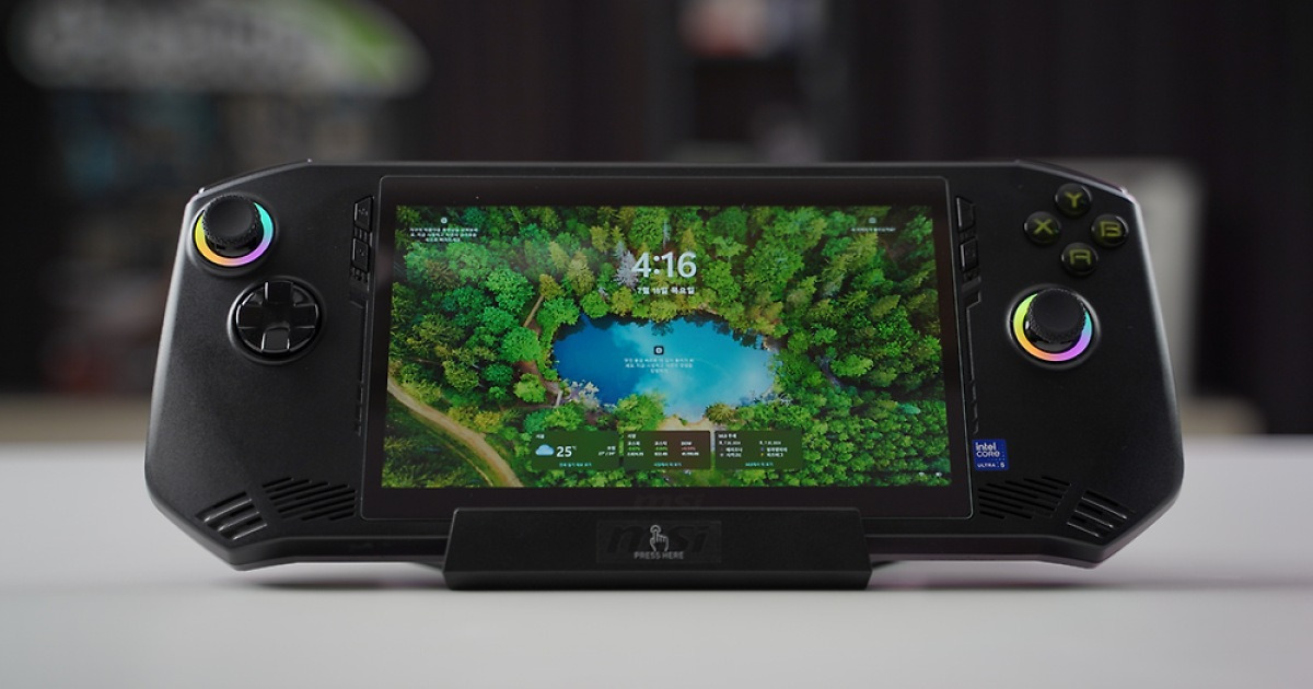 동급 노트북 절반 가격, 핵가성비 UMPC! 'MSI 클로 A1M-U5' 리뷰 | 다나와