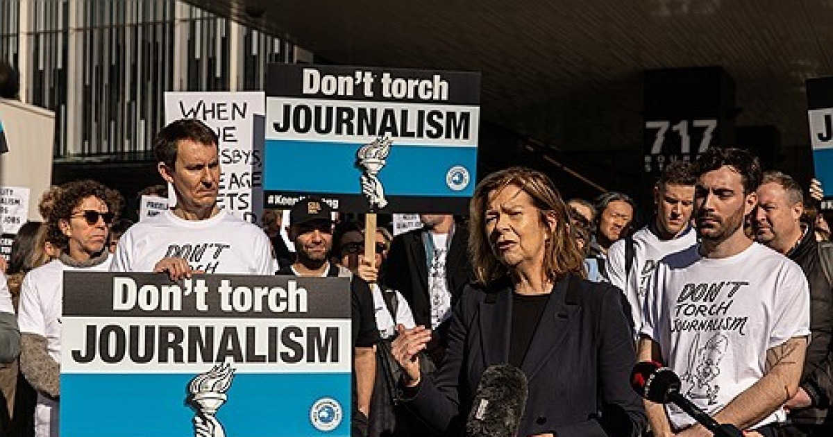 AUSTRALIA NINE PUBLISHING NEWSPAPERS STRIKE