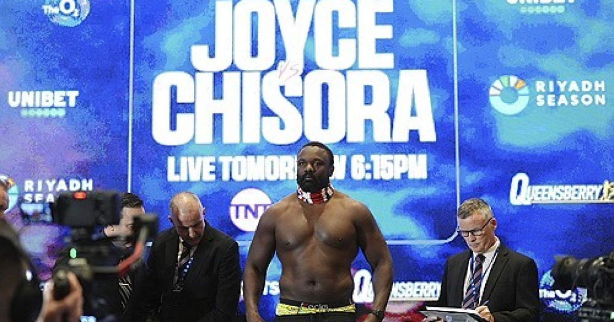 Britain Boxing Chisora vs Joyce
