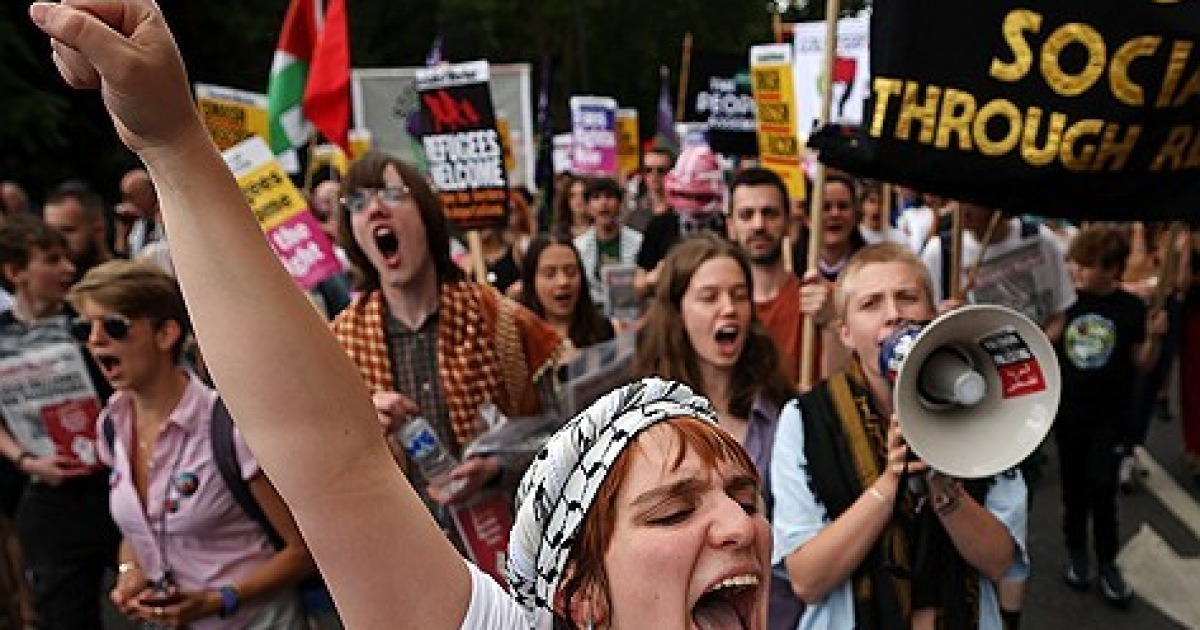 BRITAIN ANTI RACISM PROTEST