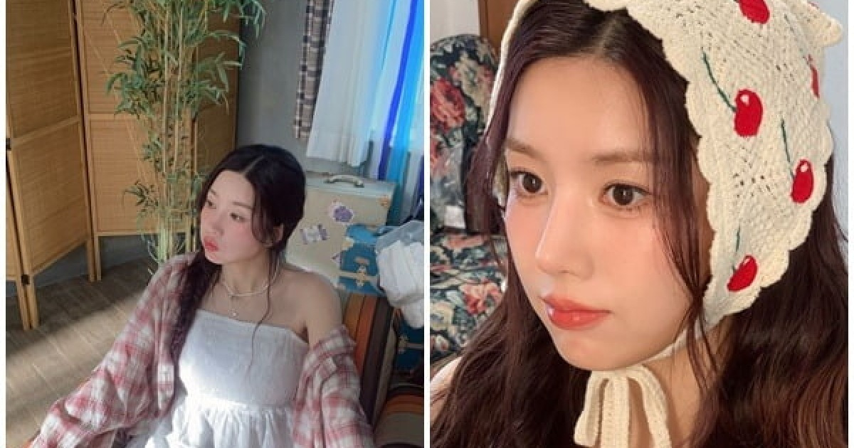 '159cm 47kg' 권은비, 체구가 이렇게 작았었나…깜찍 요정미 자랑