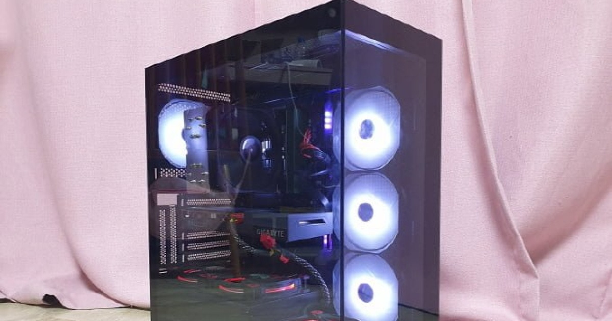 3RSYS K400 리버스 (블랙) 미들 타워 케이스 | 뽐뿌