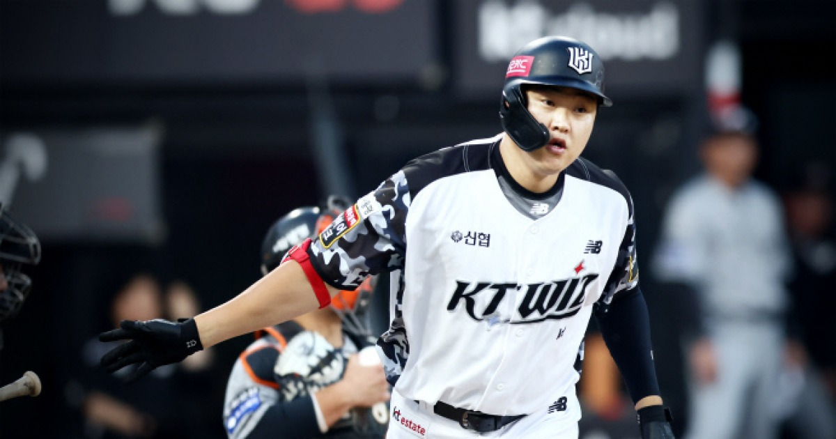 KT, 오재일 4번 1루수-강현우 선발 포수...심우준 휴식 [수원에서mhn]
