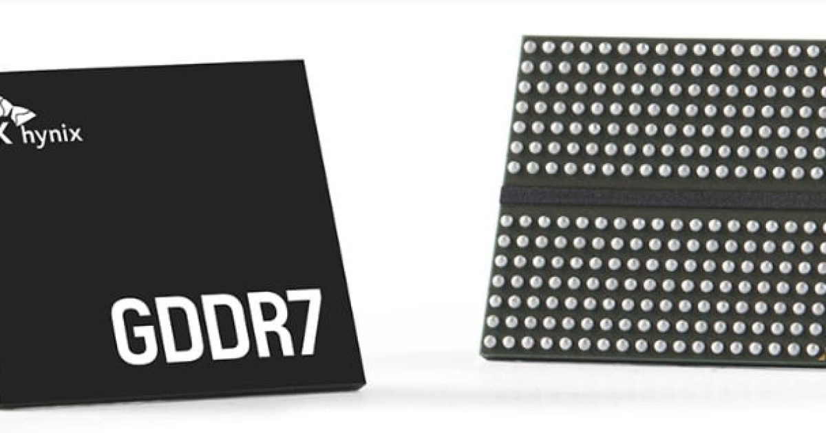 "HBM만 있는 게 아냐" SK하이닉스, 최고성능 'GDDR7' 공개