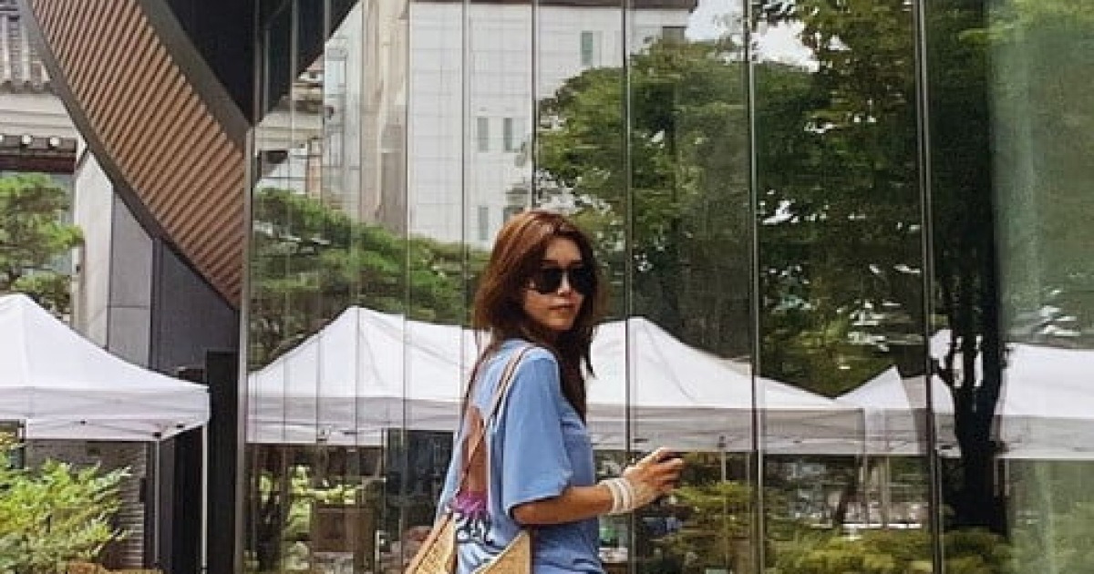 '24만' 패션 유튜버 영향력 제대로…'172cm 48kg' 채정안, 美 길거리 걷는줄