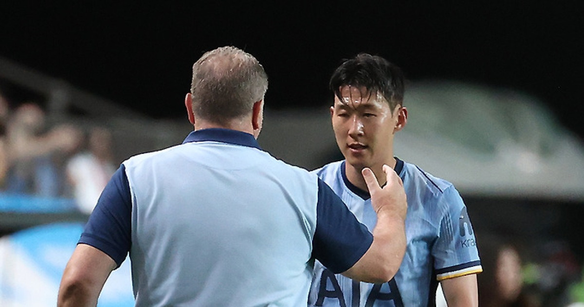 [SPO 현장] "SON 계약은 어떻게 되나요" 단호한 포스테코글루 감독 "손흥민 재계약보다 더 중요한 것은…"