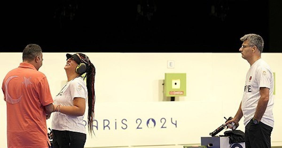 Paris Olympics Turkish Shooter Viral Sensation Shooting