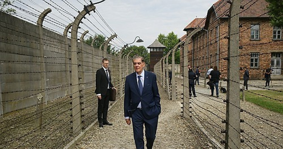 POLAND BIRKENAU ROMA EXTERMINATION MEMORIAL DAY