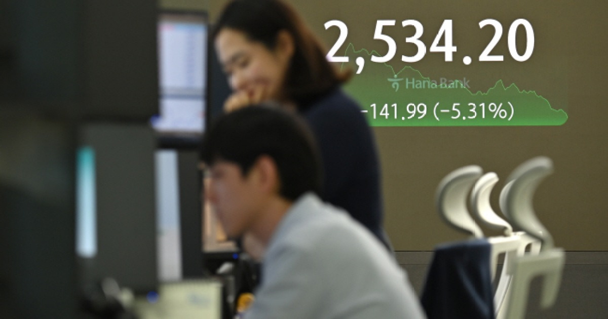 장중 141P 폭락 ‘패닉셀’… 코스피 2600 붕괴