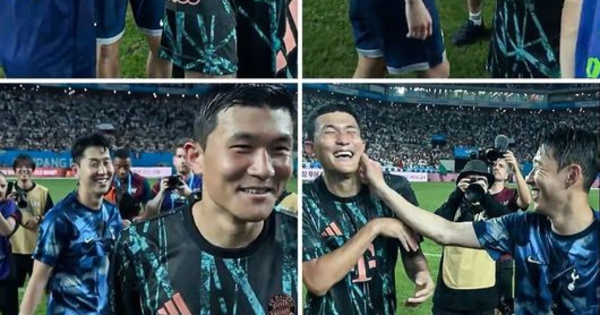"손흥민이 김민재한테 소리 질렀어!"...외신도 주목하는 'SON-KIM'의 '찐친' 모먼트