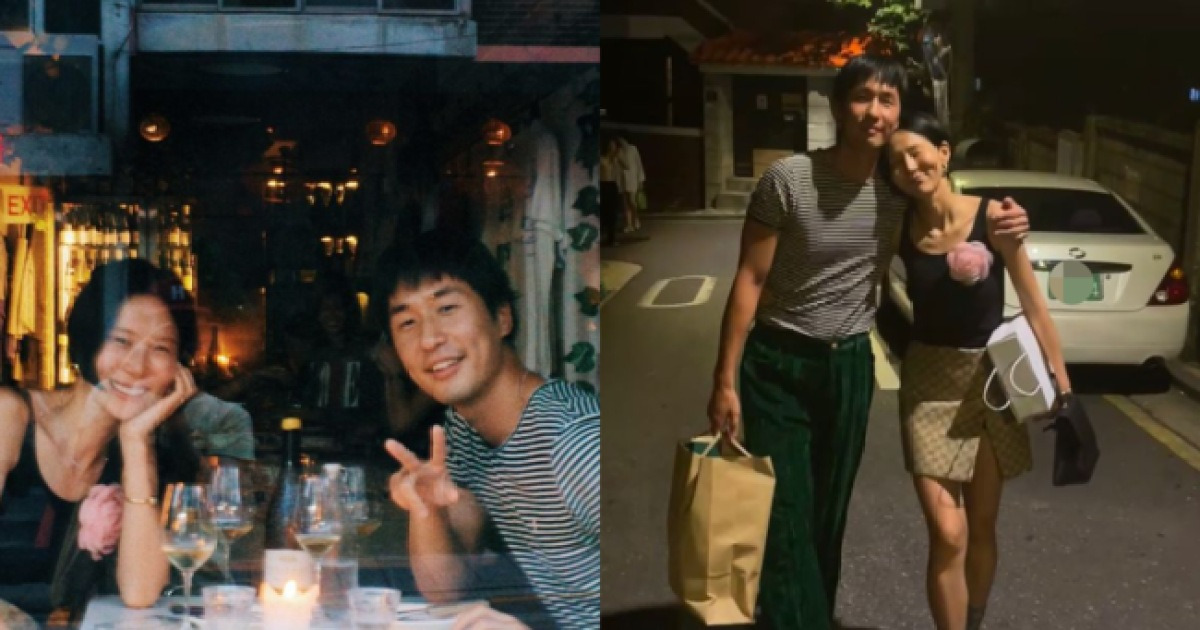 '싱글맘' 김나영♥마이큐, 둘만의 생일 데이트..4년째 열애ing[★SHOT!]