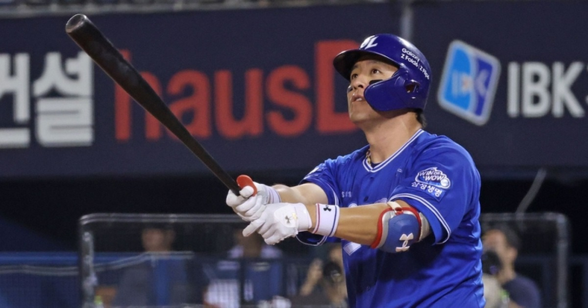 7월 투타 WAR 1위 강민호·하트, KBO리그 후반기 첫 ‘쉘힐릭스플레이어’에 선정