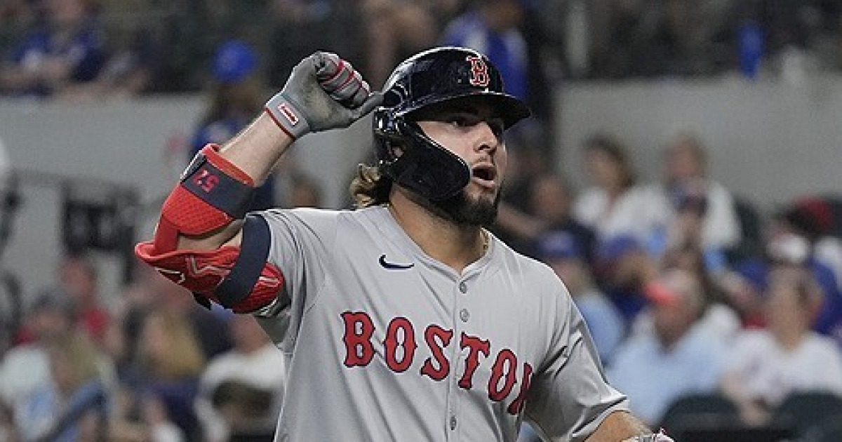 Red Sox Rangers Baseball