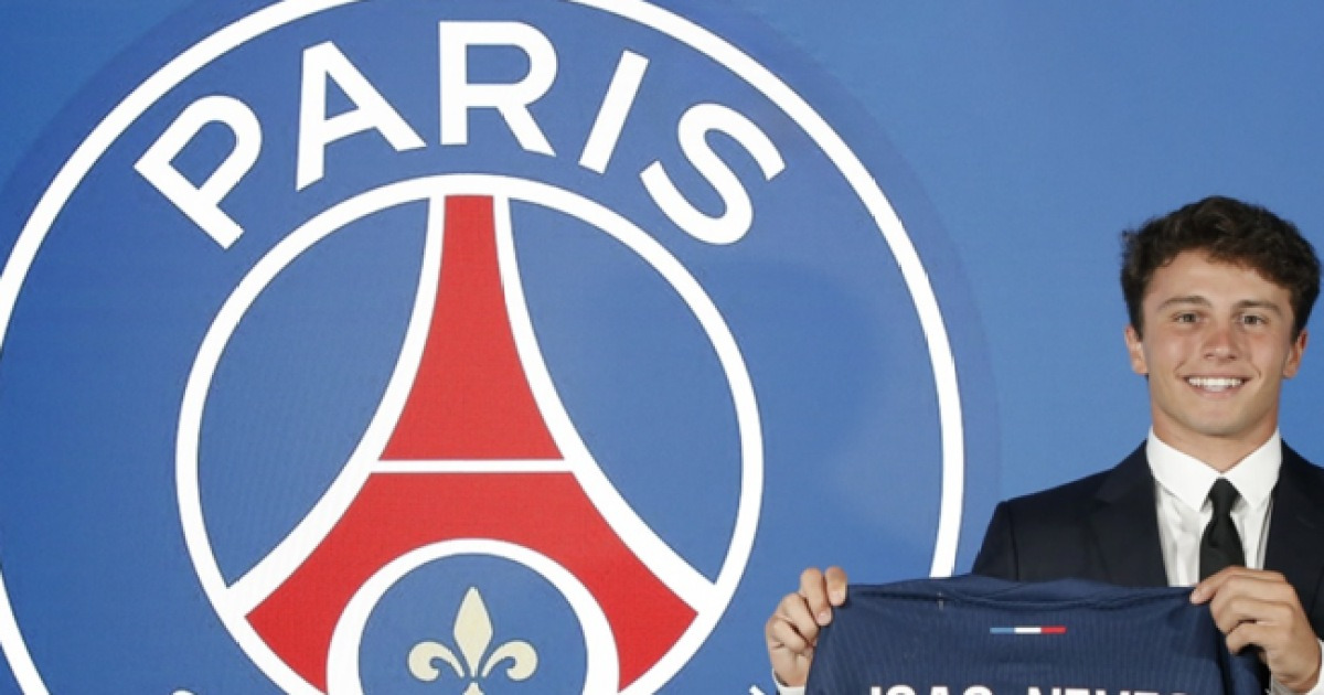 '이강인 조력자' 19세 수비형 MF 네베스, PSG와 5년 계약... "우승 트로피 위해"[공식발표]