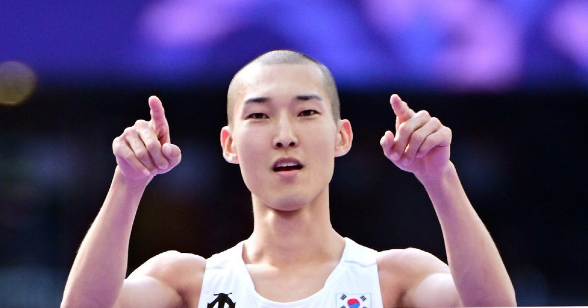 [포토] 우상혁, 2m20 가볍게 통과