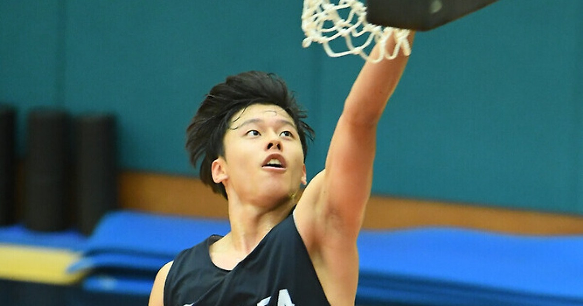 [JB포토] U18 남자농구대표팀 이병엽의 레이업