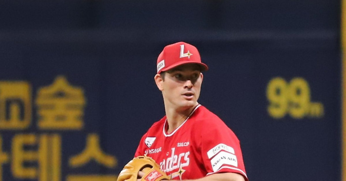 ‘최고 시속 154㎞’ SSG 앤더슨, 1선발 증명하는 구위…파죽의 8연승