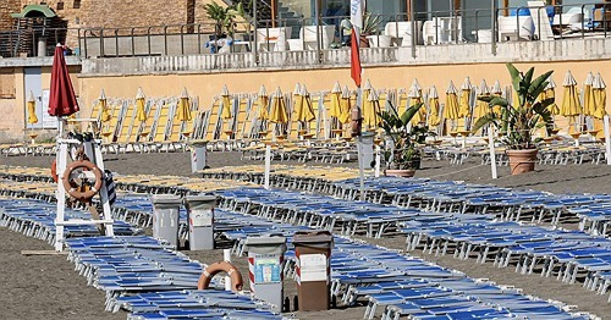 ITALY BEACH STRIKE