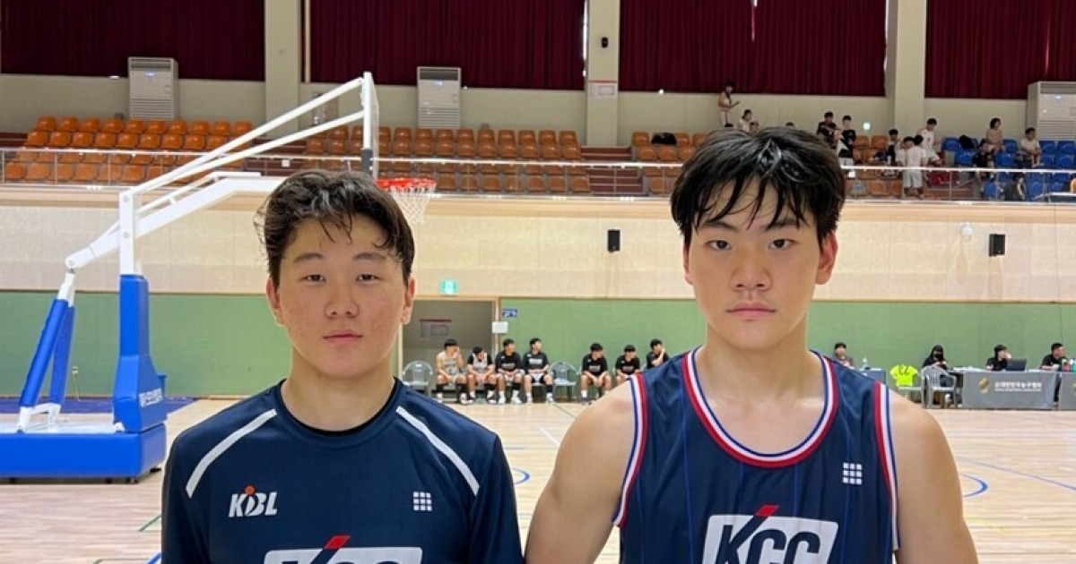 [전국유소년] 'KCC U18로 함께 이적' 조용현과 박상원의 농구로 맺어진 우정
