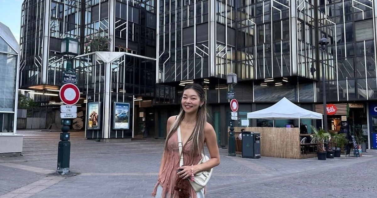 모델 출신은 다르네…'170cm 53kg' 송해나, 걷기만 해도 화보