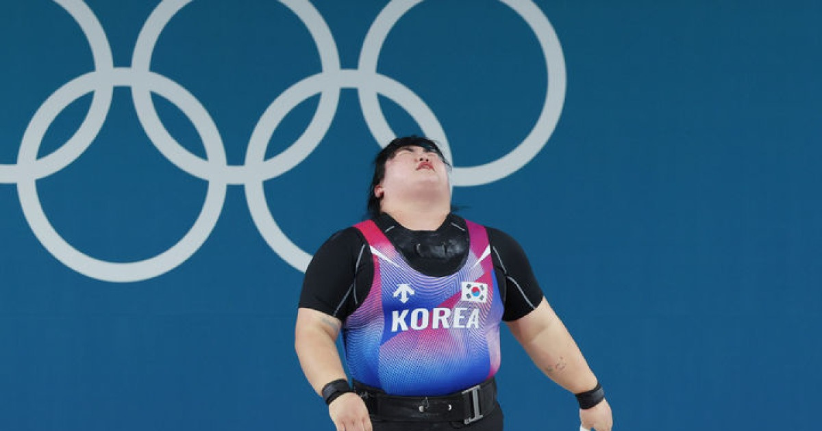 박혜정, 역도 여자 81kg 이상급 은메달 [파리 2024]