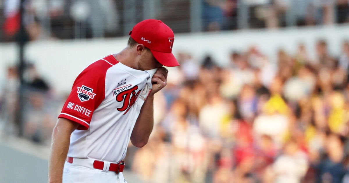 ‘MLB 36승 거물’ KIA 라우어 데뷔전 망쳤다, 강민호-박병호에 홈런 허용… 3⅓이닝 4실점 조기 강판 '최고 151㎞'