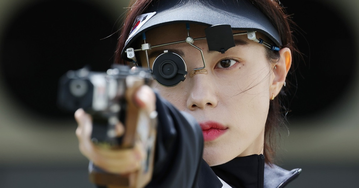 단양 출신 사격 김예지, 美 NBC 선정 '파리올림픽 10대 스타'