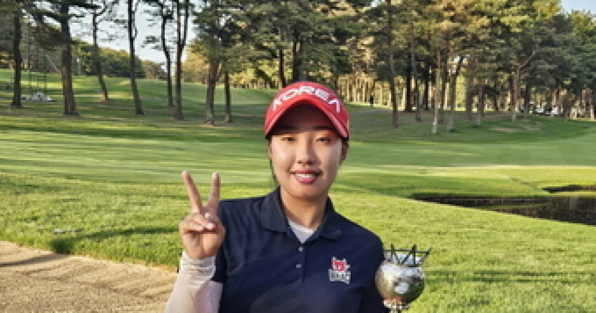 JLPGA 최연소 우승 '15세' 이효송, KLPGA 한화 클래식에서 프로 데뷔전