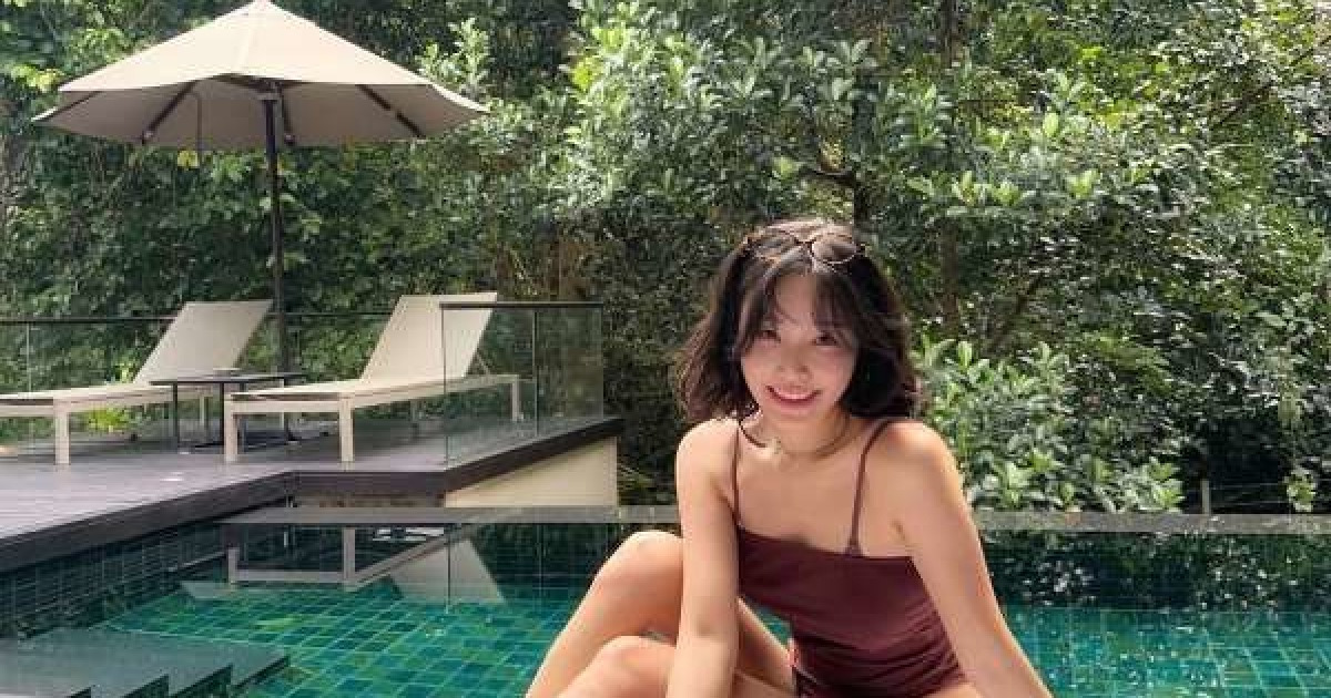 '42kg' 이솔이, 다이어트 자극하는 수영복 패션