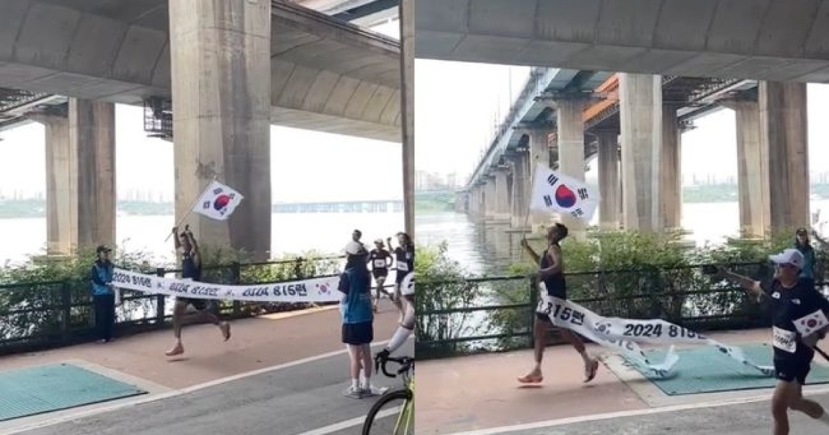 5년째 광복절 81.5km 달린 남자...'정혜영♥' 션 또 선행 (ft.임시완)[Oh!쎈 이슈]