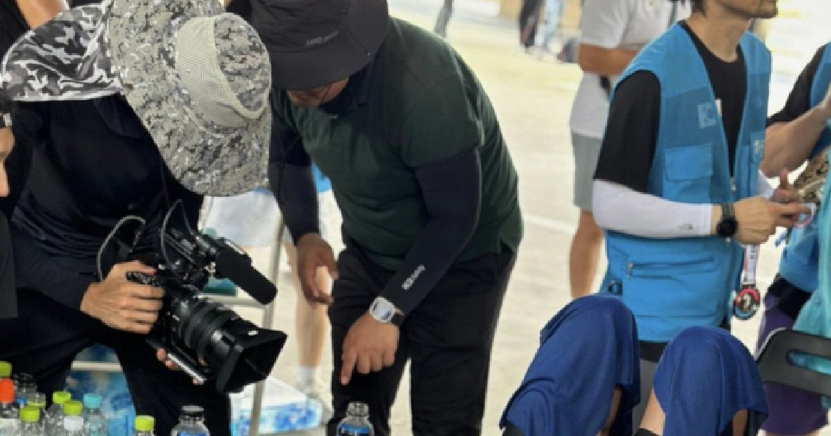 션, 광복절 맞이 81.5km 기부 마라톤 “4.7kg 빠져”