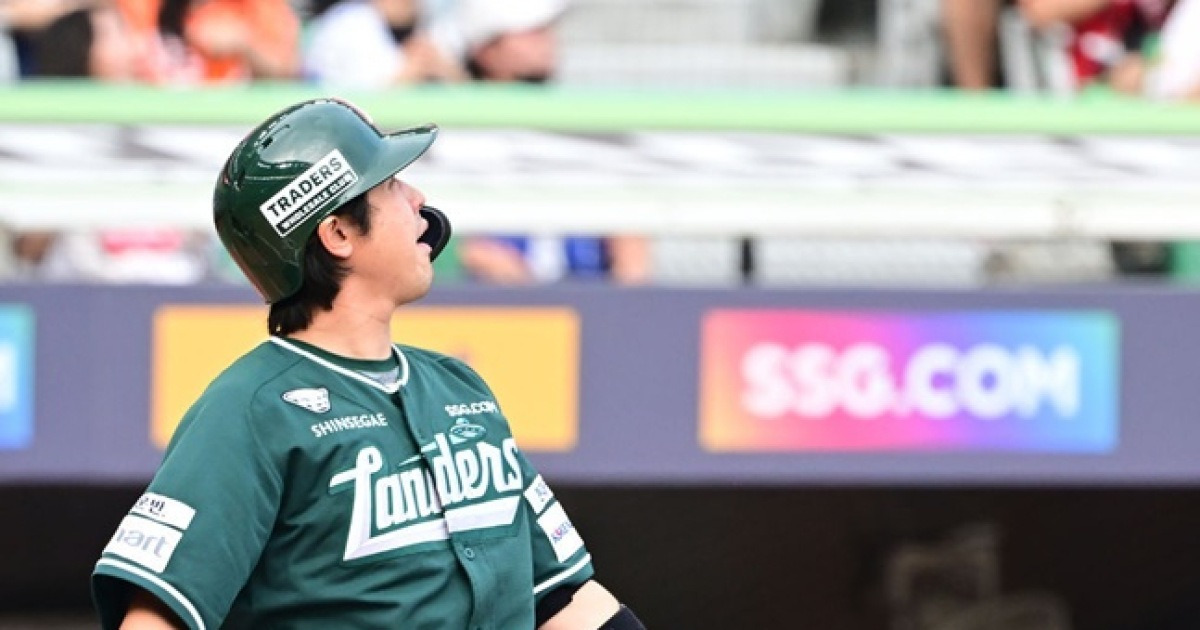 '최정 3G 연속 홈런', 이제 KBO 최다홈런은 489개... 에레디아 백투백까지 작렬 [인천 현장]