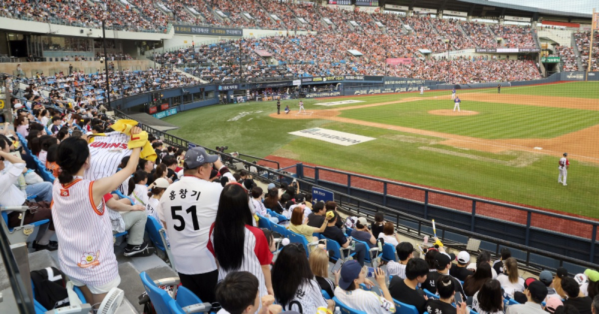 KBO리그, 역대 최다 관중 신기록 달성 눈앞...18일 840만 688명 돌파