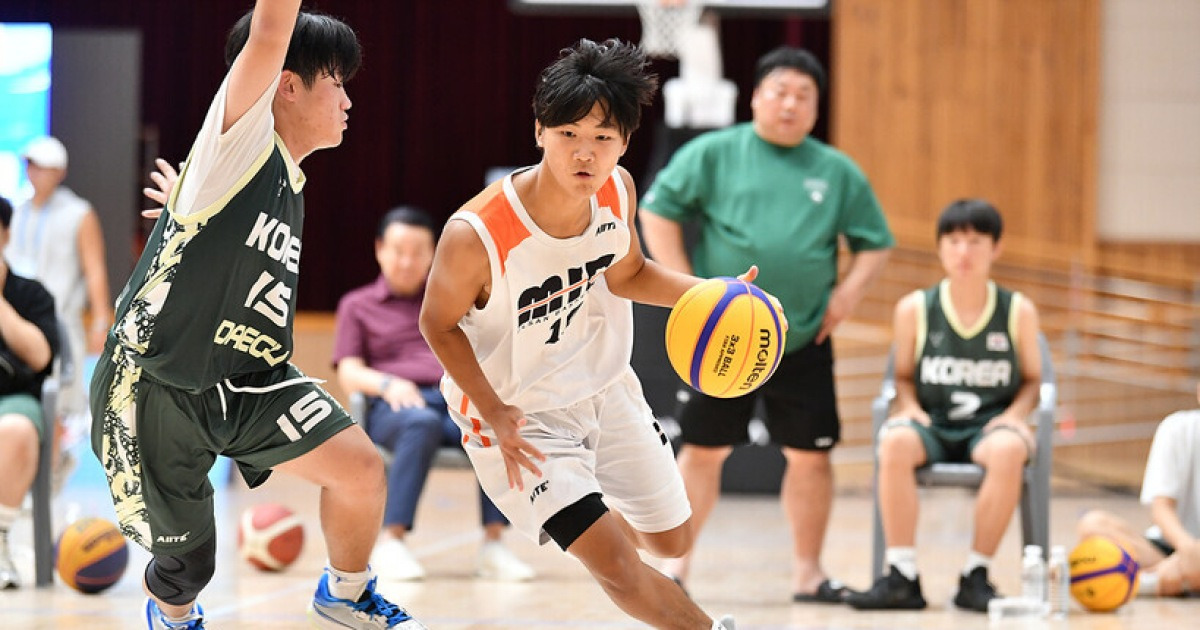 [JB화보] '2024 농구 i-Leage i-Festa' U15 결승, MID스카이 1위, kbc-제천A에 17-16으로 승리