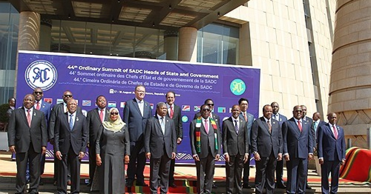 ZIMBABWE-HARARE-SADC-LEADERS-SUMMIT-OPENING