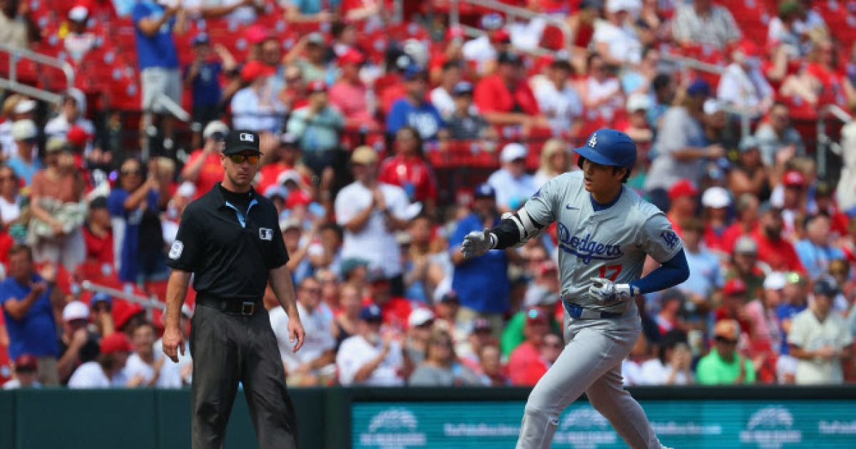 오타니, 아시아 최초 MLB 40-40 달성 눈앞…시즌 39호 홈런포