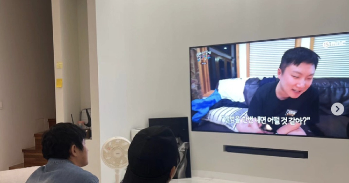 "Fxxx MBC" 외쳤던 기안84, 이시언과 '음악일주' 본방사수 [★SHOT!]